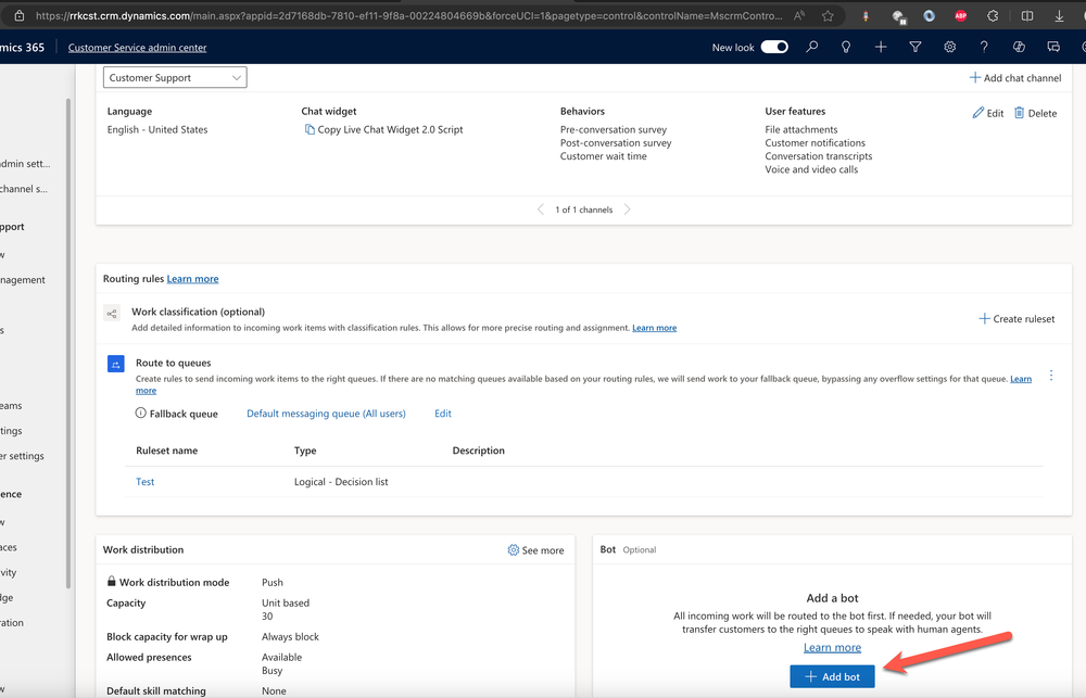 Copilot Studio - Hand off to Live Agent in Customer Service Workspace