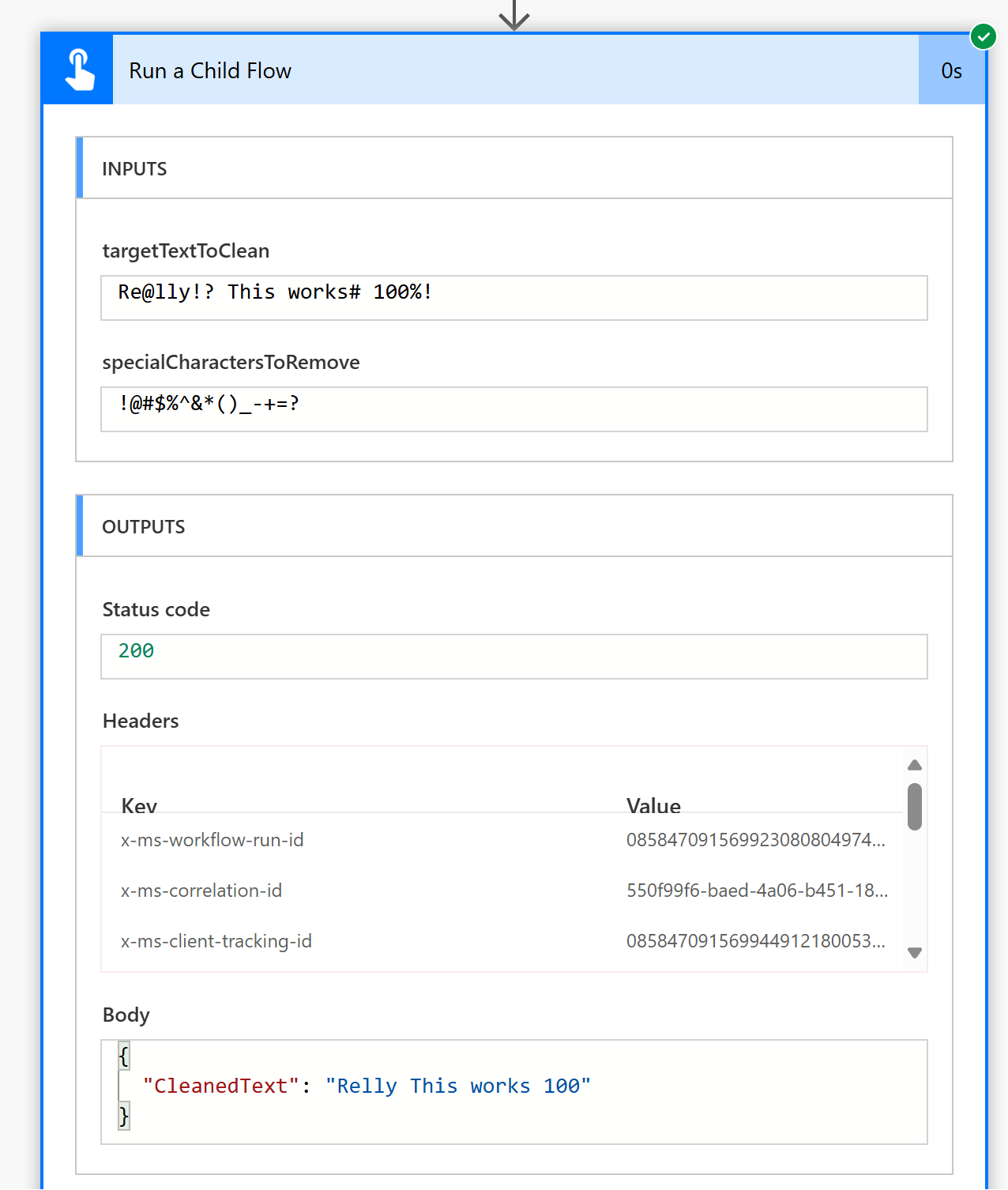 Power Automate: Remove Special Characters From A String