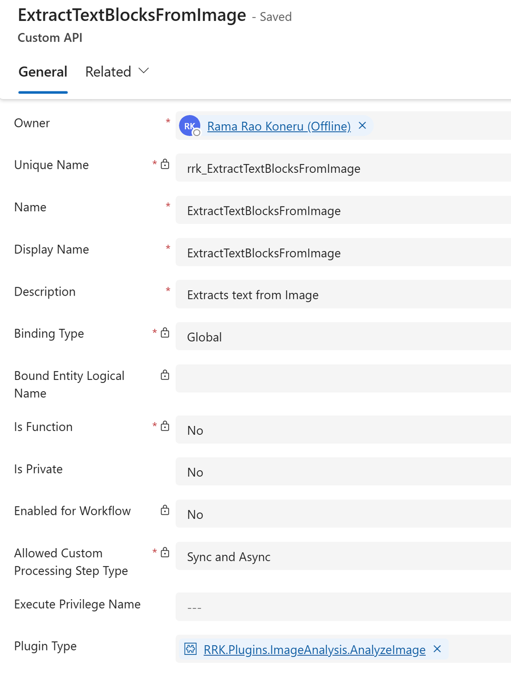 PCF Component: Extract Text From Image Using Azure AI Vision
