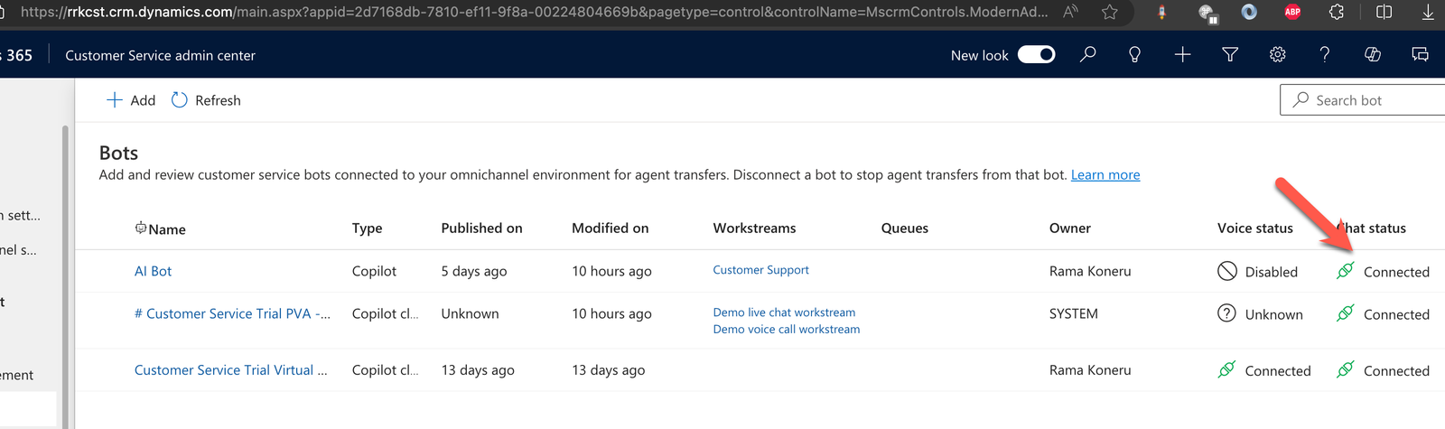 Copilot Studio - Hand off to Live Agent in Customer Service Workspace