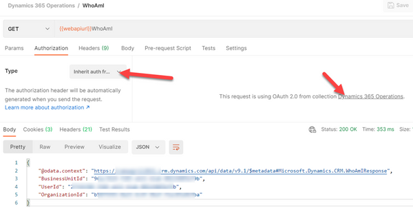 Use Postman For Dynamics 365 With Web Api