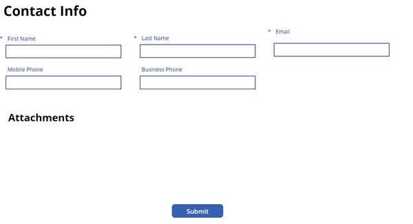 Upload Attachments From Canvas App To Dataverse