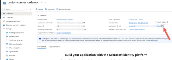 Create A Custom Connector In The Power Platform Using Oauth 20 Service